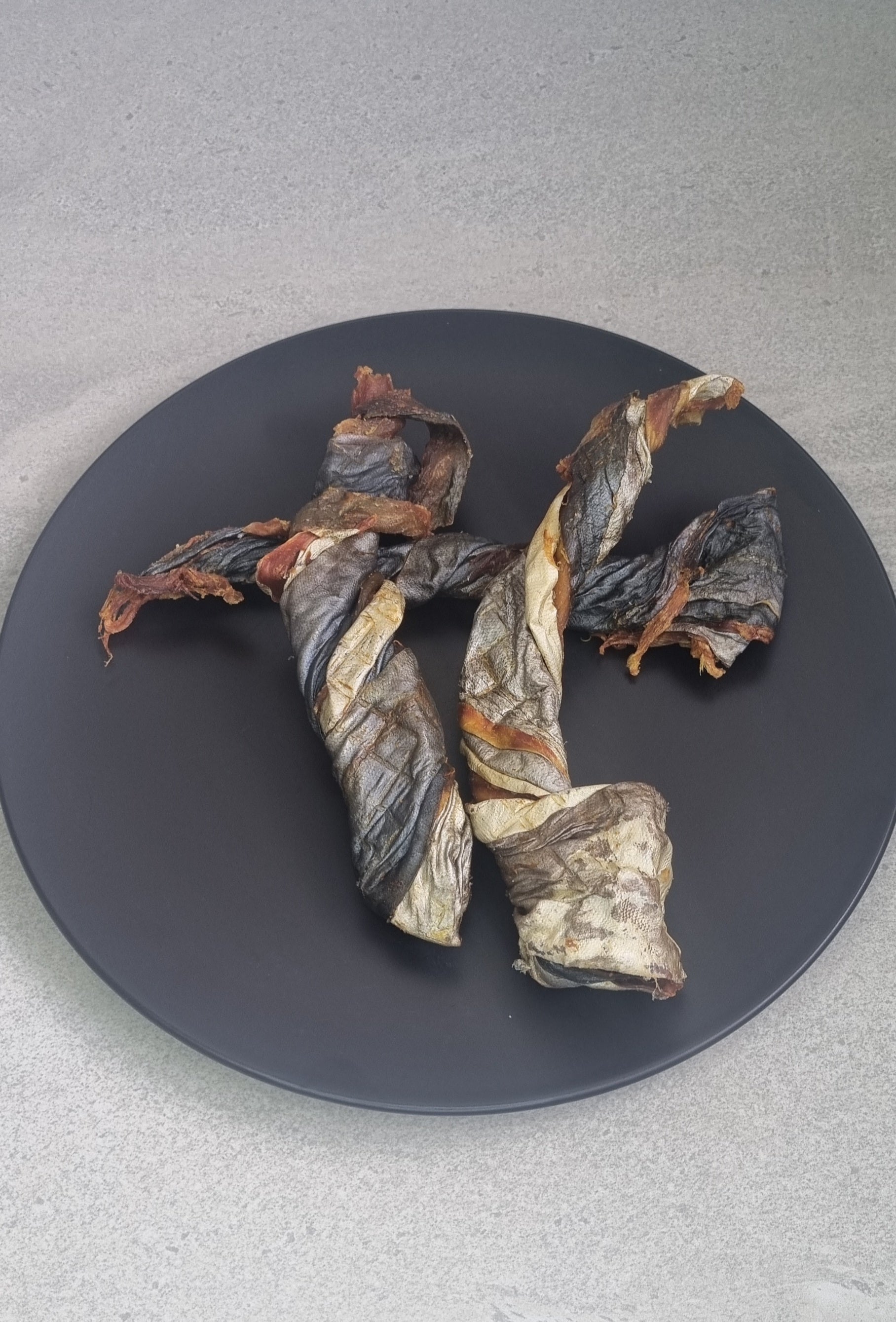 Mackerel Fish Skin Twists | Drool With Me